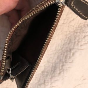 Coach | Accessories | Coach Signature Canvas Card Coin Purse | Poshmark
